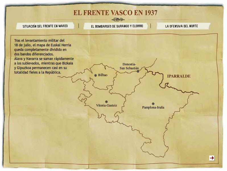 HISTORIA DE ESPAÑA AL DÍA: EL BOMBARDEO DE GUERNICA Y EL FRENTE VASCO ...