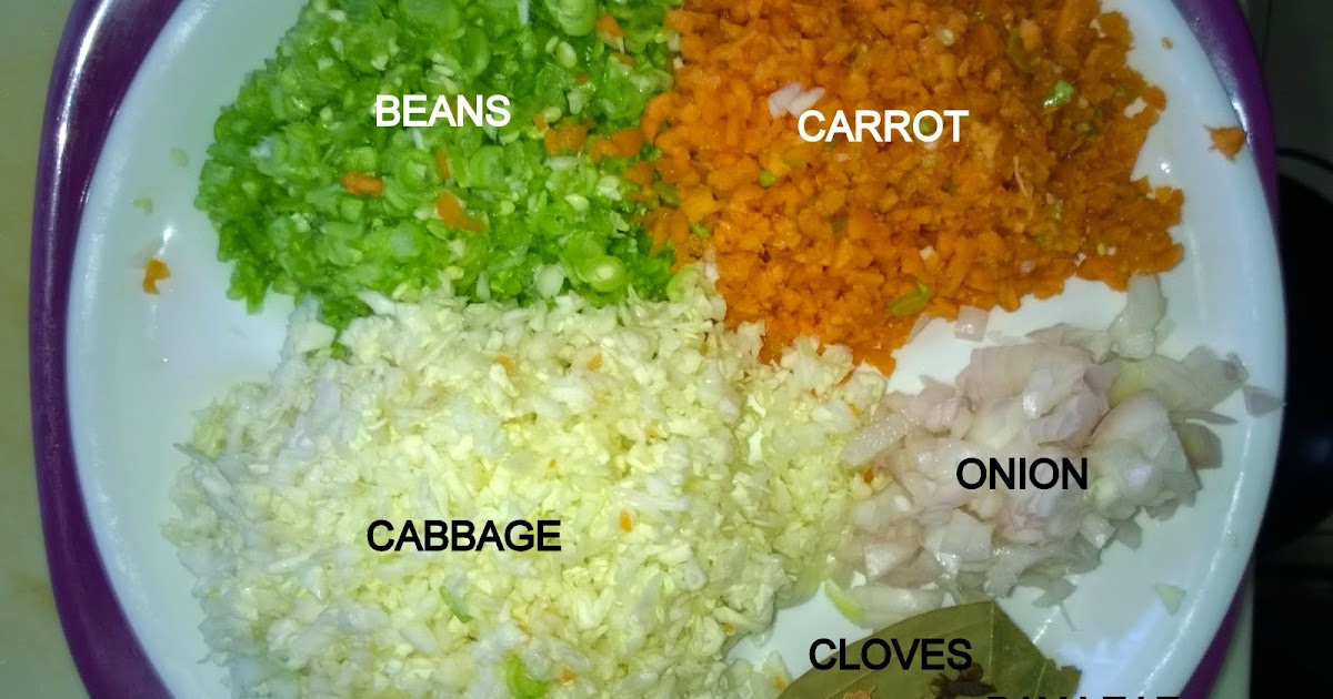 Simply Cooking and Health: Easy Mixed vegetable rice with coconut milk
