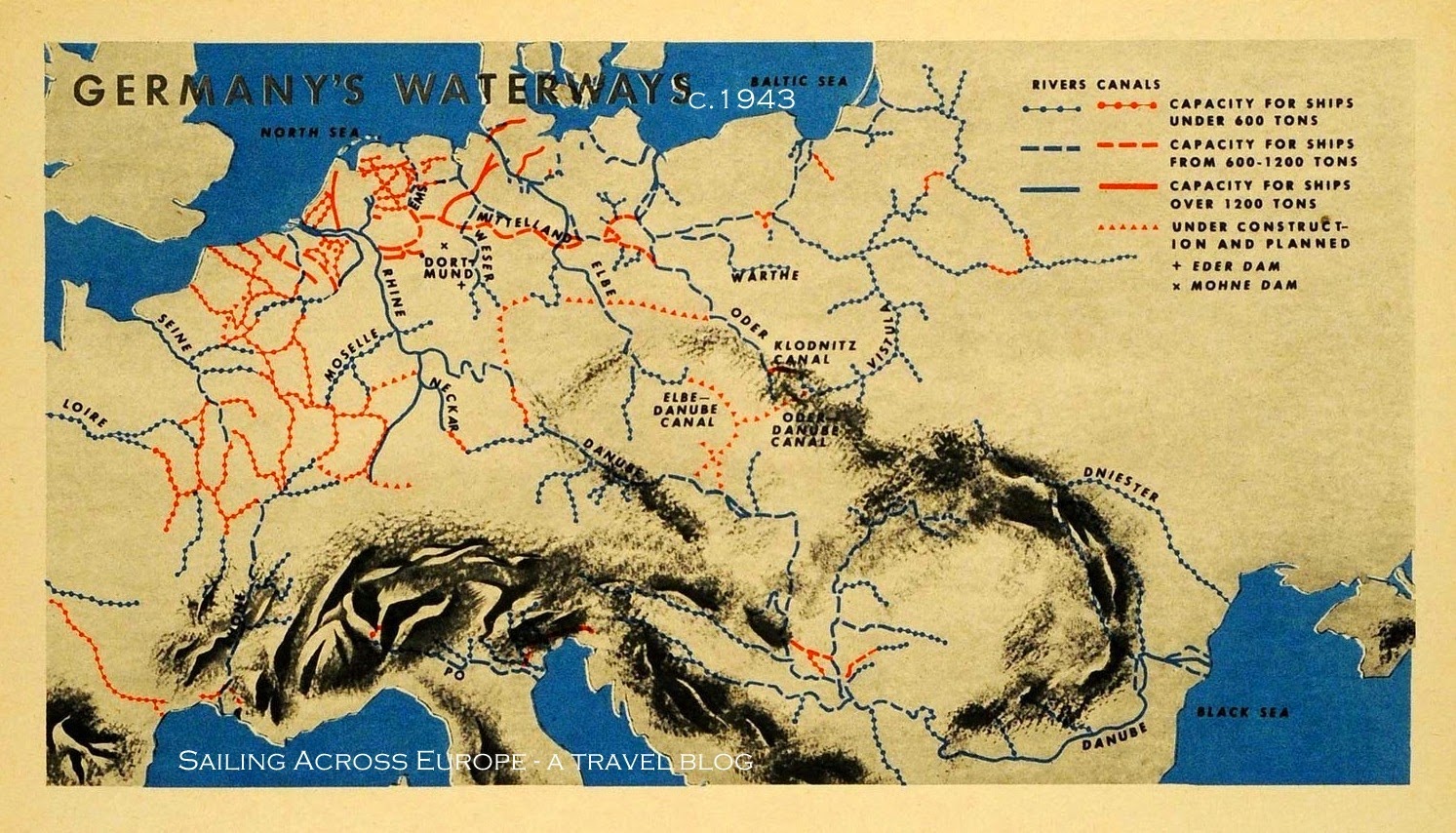 SAILING ACROSS EUROPE - On a Viking Longship: April 2015