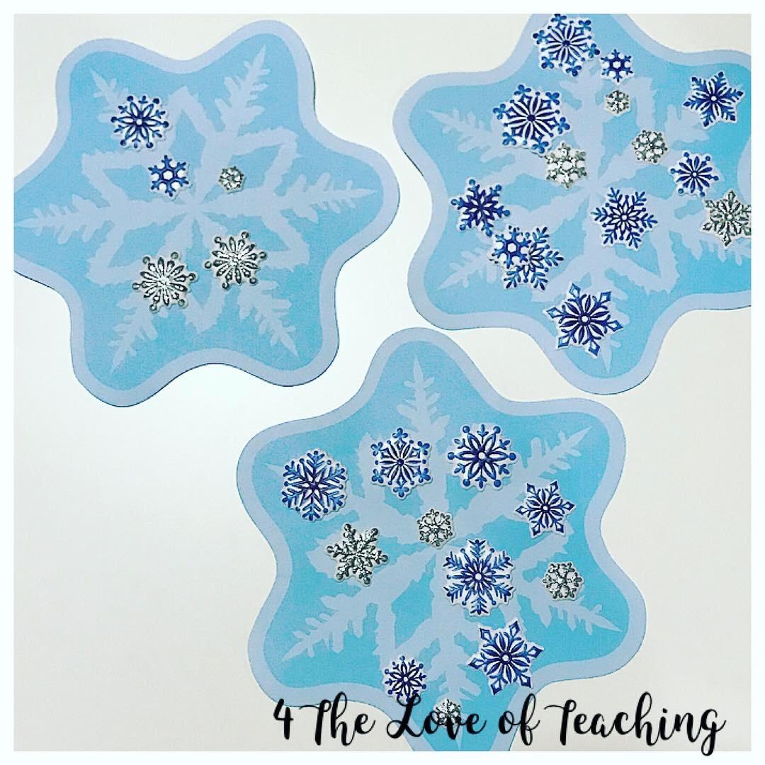 Snowflake Crafts - For the Love of Teaching