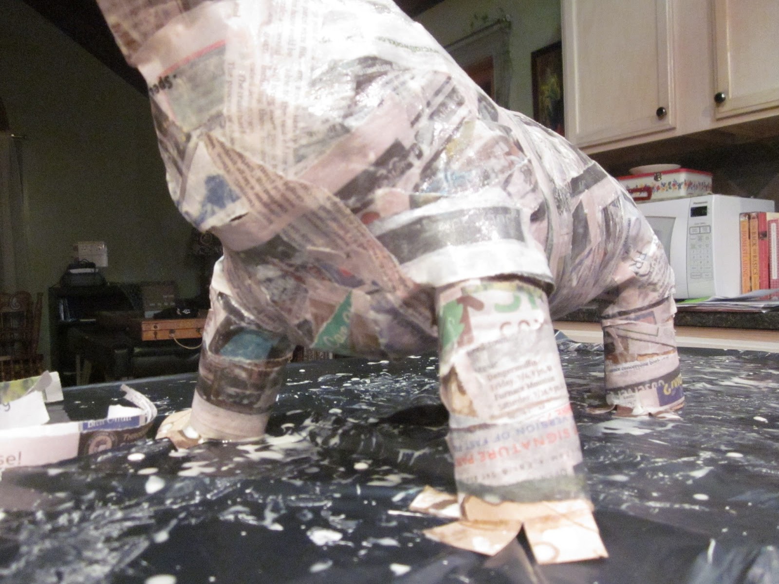 The Mossy Cottage: The Making of a Dinosaur