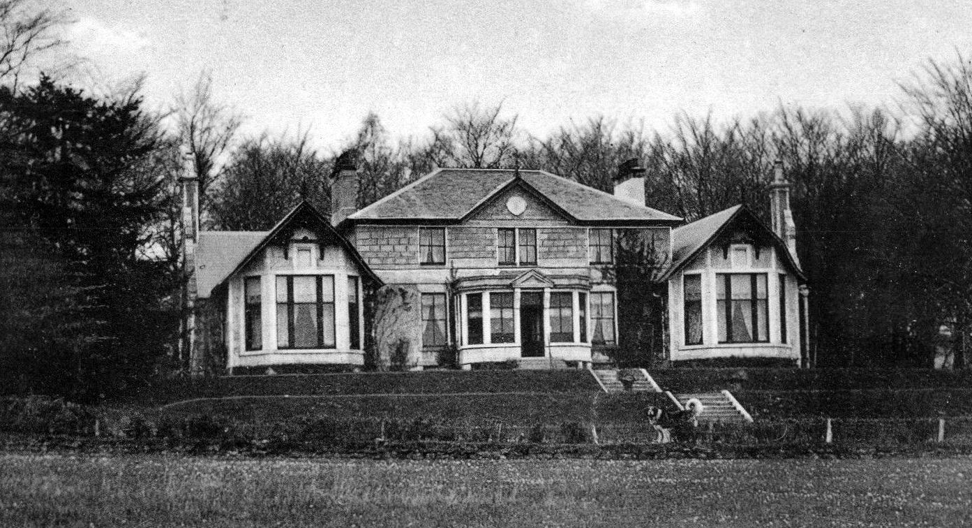 Tour Scotland: Old Photograph Pitmurchie House Scotland