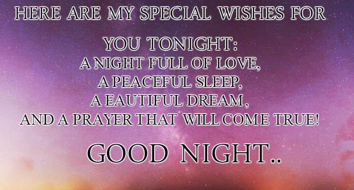 150+ Sweet Good Night Messages - Good Night
