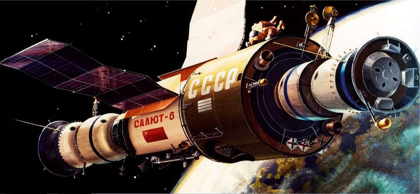 SPACE RELICS: 40ème anniversaire du lancement de la station spatiale ...