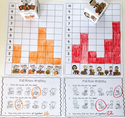 Herding Kats in Kindergarten: Fall Math Activities - with 2 FREEBIES!