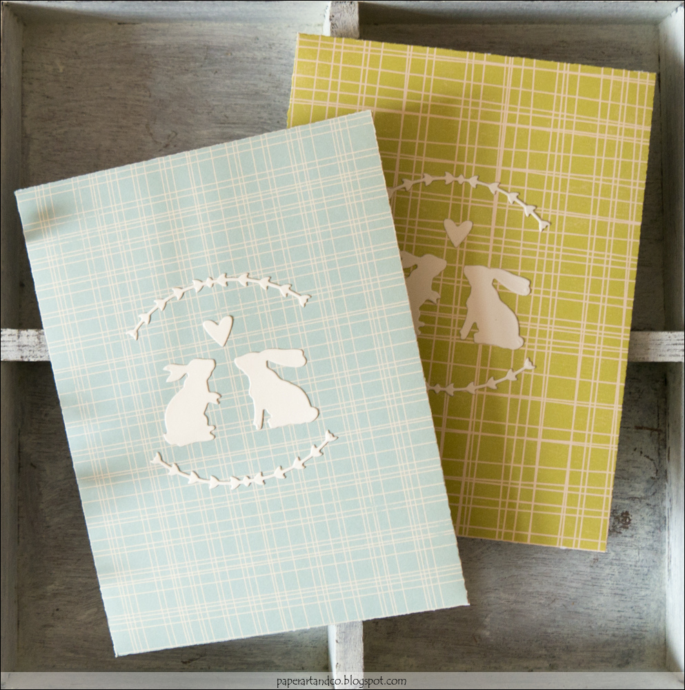 Paper, ART & Co.: Österliche Button String Envelopes