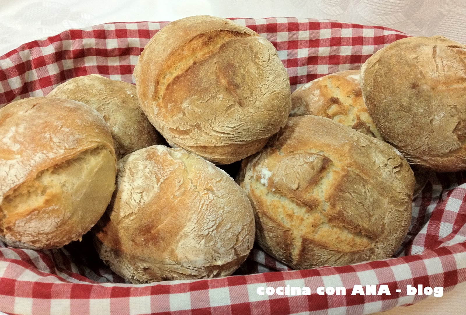Cocina con ANA: PANECILLOS CASEROS
