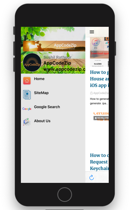 Implement Your Own Side Menu Hamburger Menu Swift 5 Xcode 11 Creating A Sidebar Menu Using