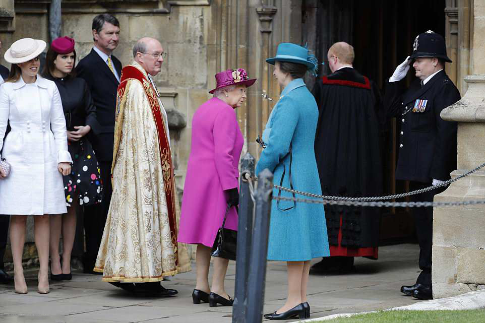 Royal Family Around the World: The British Royal Family Attend Easter ...