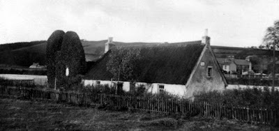 Tour Scotland: Old Photograph Thomas The Rhymer Tower Earlston Scotland