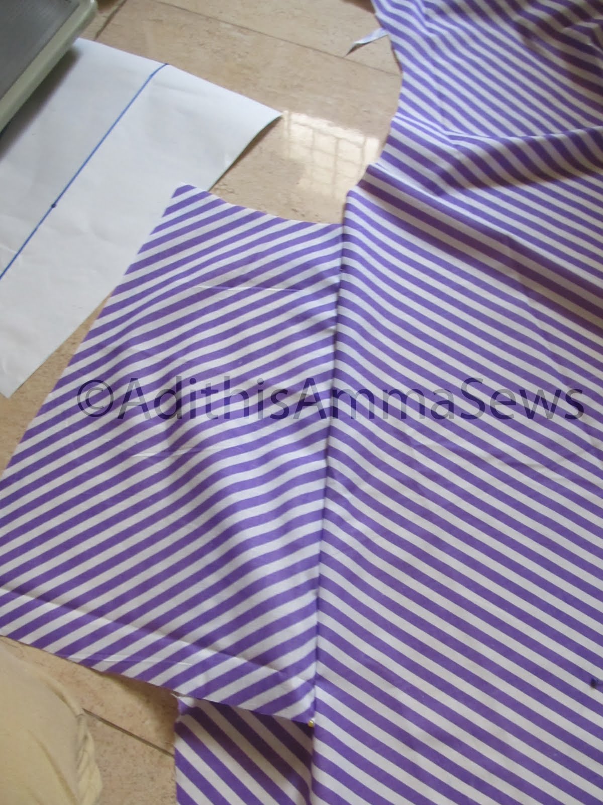 Adithis Amma Sews - Cute Confessions of a Sew Addict: Panel Skirt ...