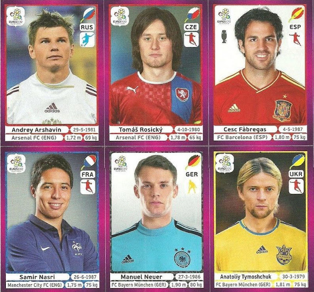 Football Cartophilic Info Exchange: Panini - Euro 2012 Poland-Ukraine ...