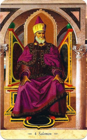 La Quête de Perceval: Tarot -4- L'Empereur, le roi Arthur.