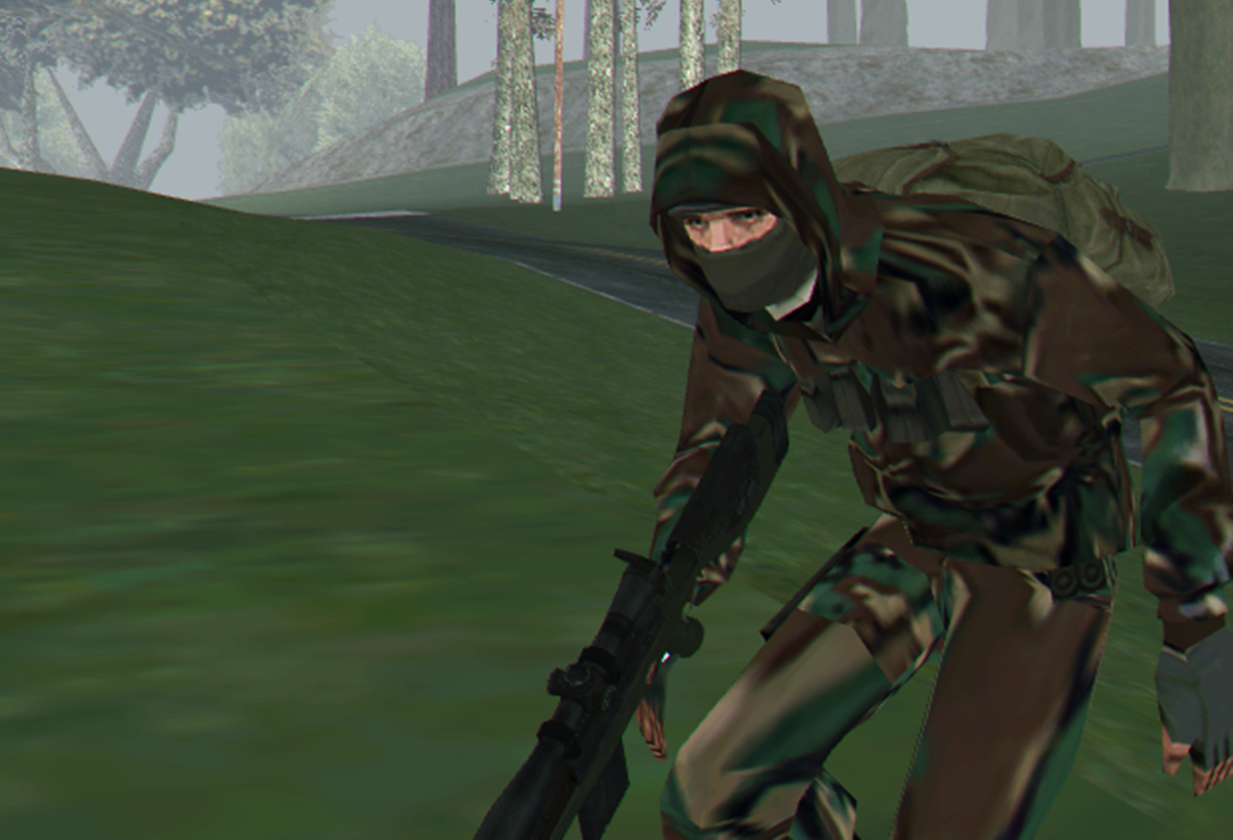 Leed Mods: Stealth Army Skin (Low poly)