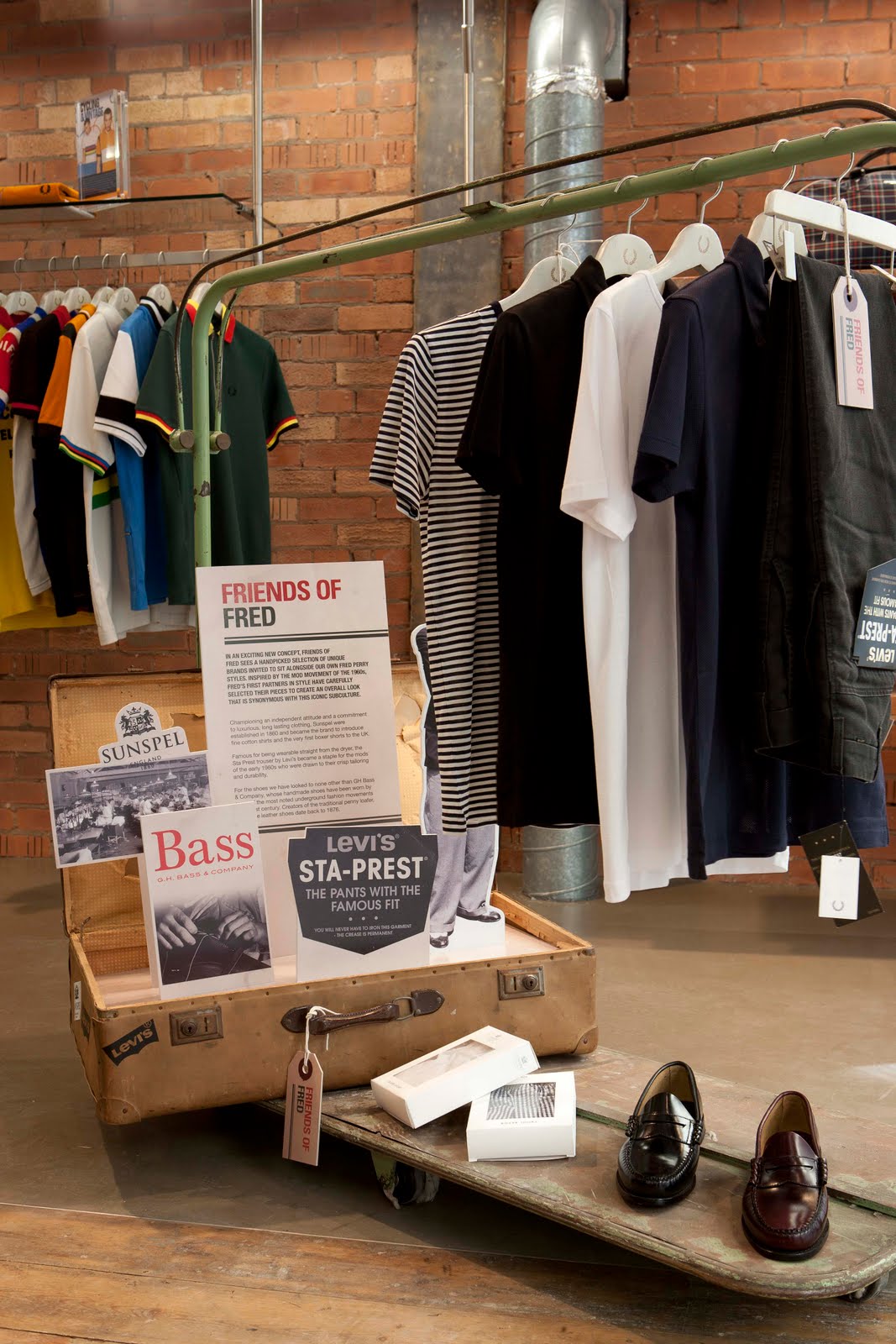 The World Of Horsebones: Fred Perry Store Manchester