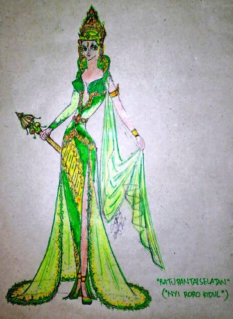 Bonitas: Nasional KOstum n Evening Gown Untuk Miss Nadine Ames di Miss ...