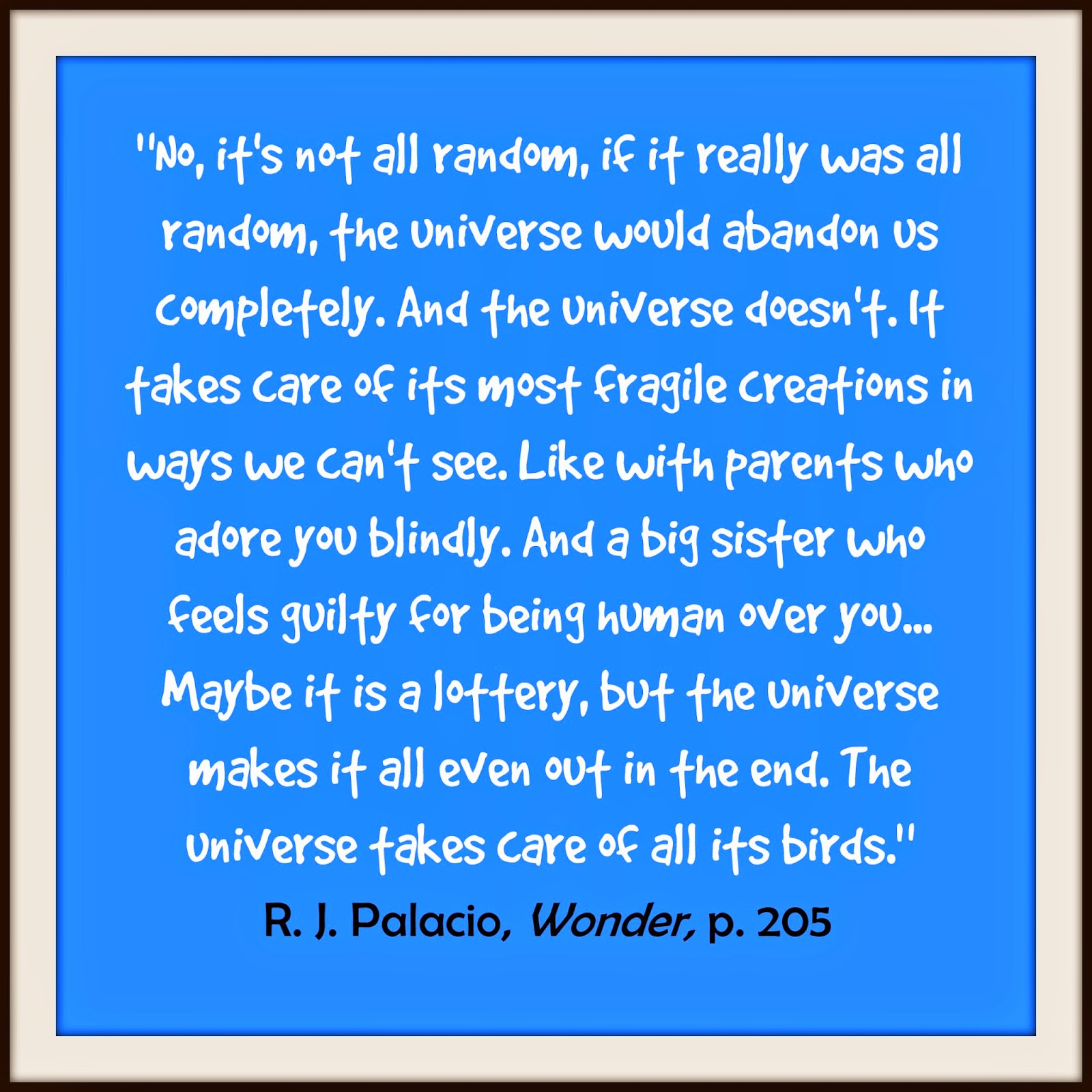 A Quest to Create: Wonder