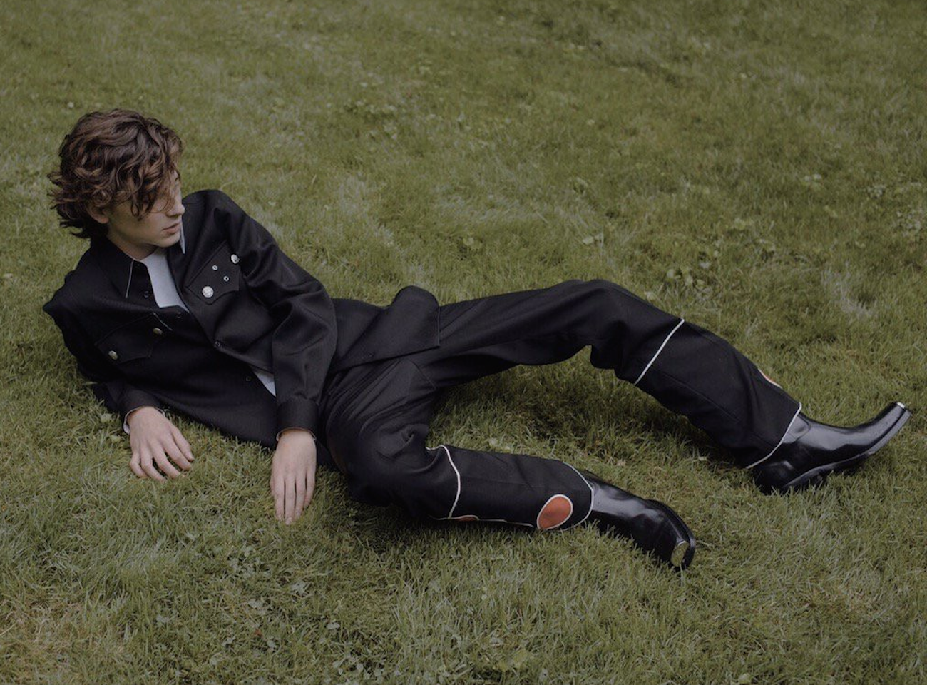 my new plaid pants: Timothée Chalamet Three Times