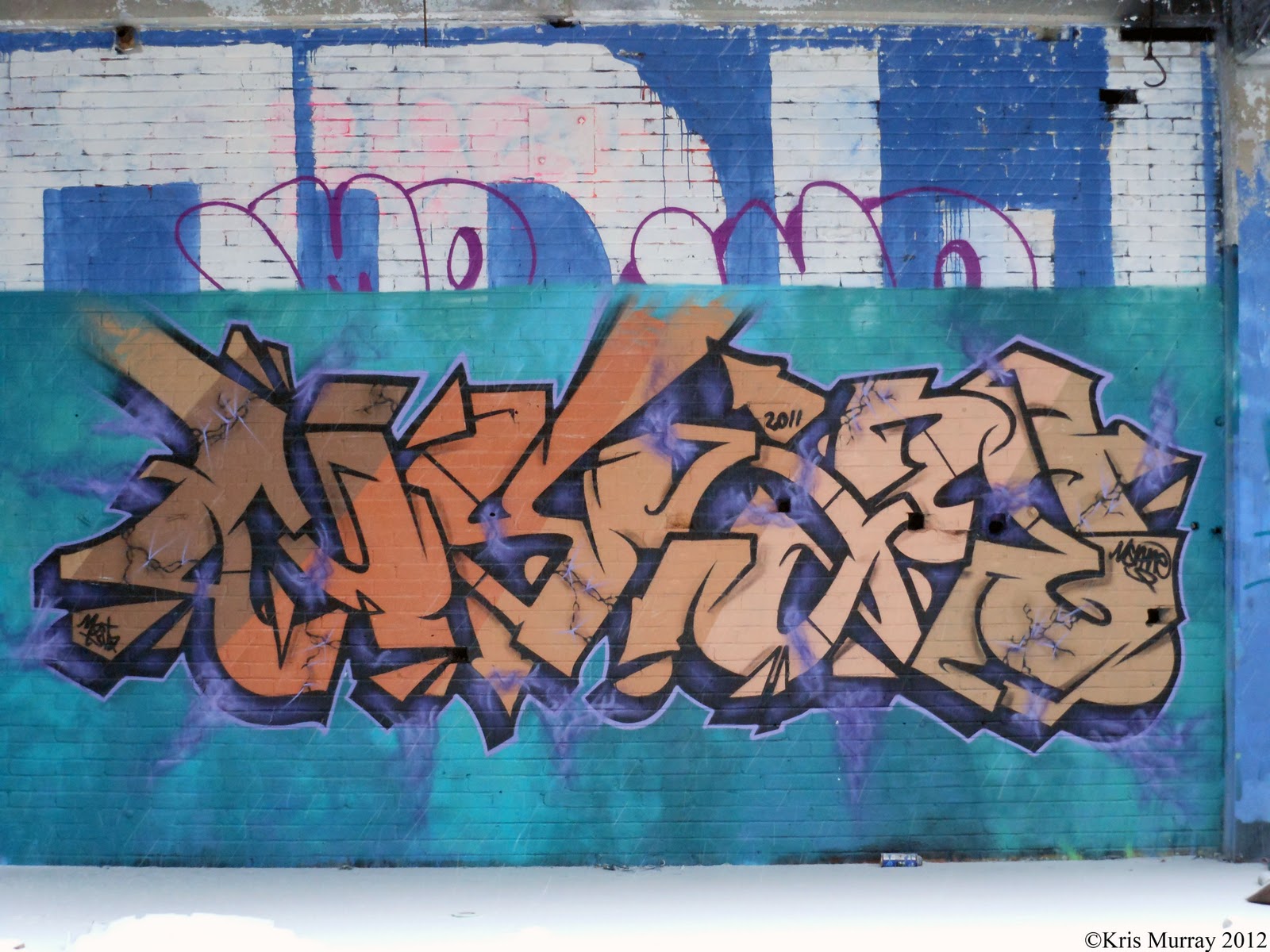 Montreal Graffiti: TA Wall & Factory Jan 2012