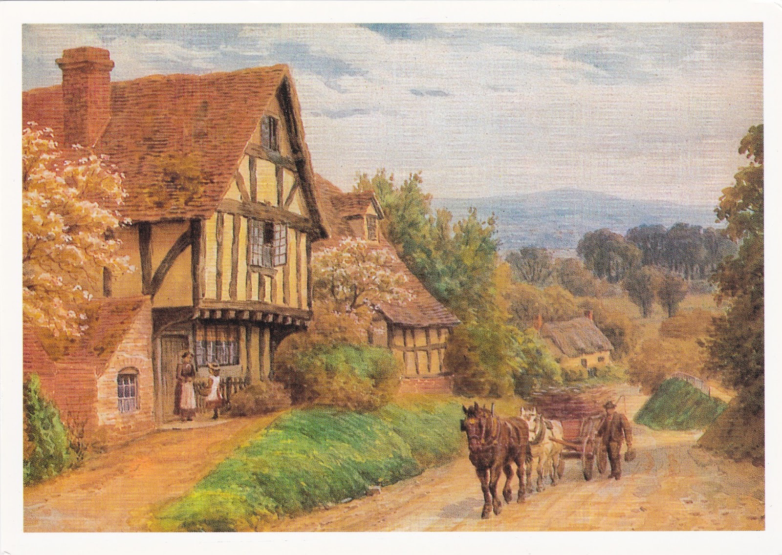 Love of Postcards~~: Countryside