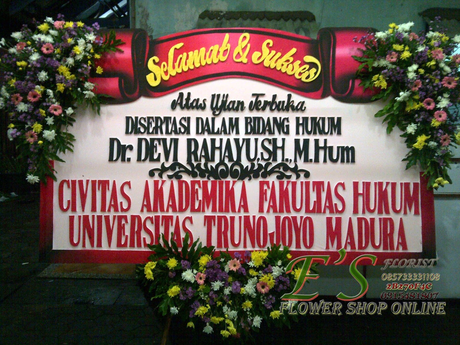 E'S Florist Pacitan