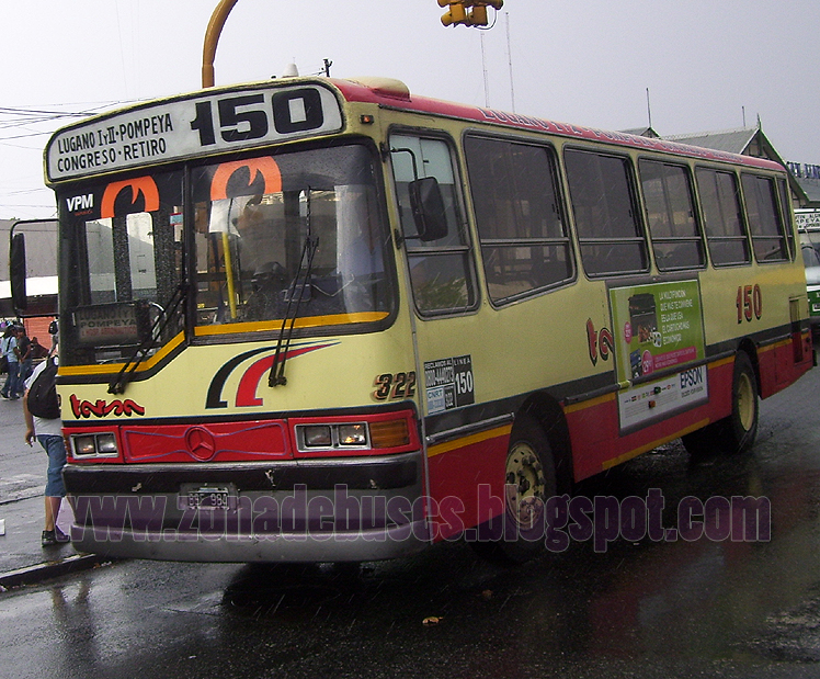 Colectibus - Zona de Buses: LINEA 150