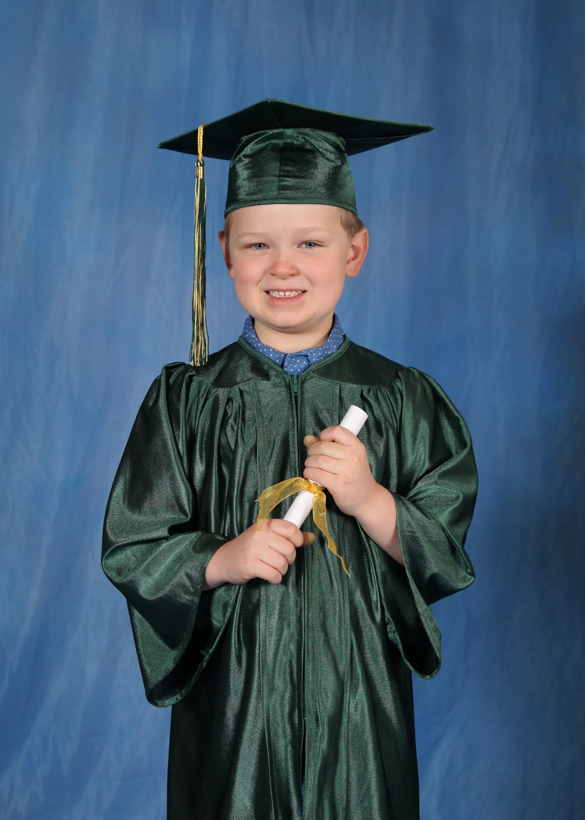 A Cap, A Gown, A 1st Grader - Building Our Story