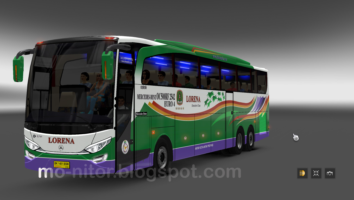 Mod ETS2 Jetbus HD2 Long - Bus simulator indonesia