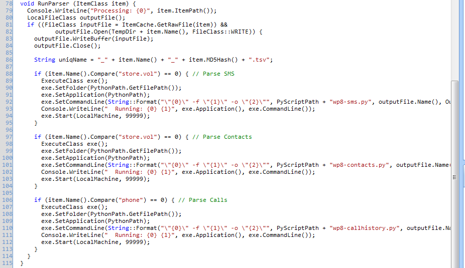 Digital Forensics Today Blog: EnCase and Python – Automating Windows ...