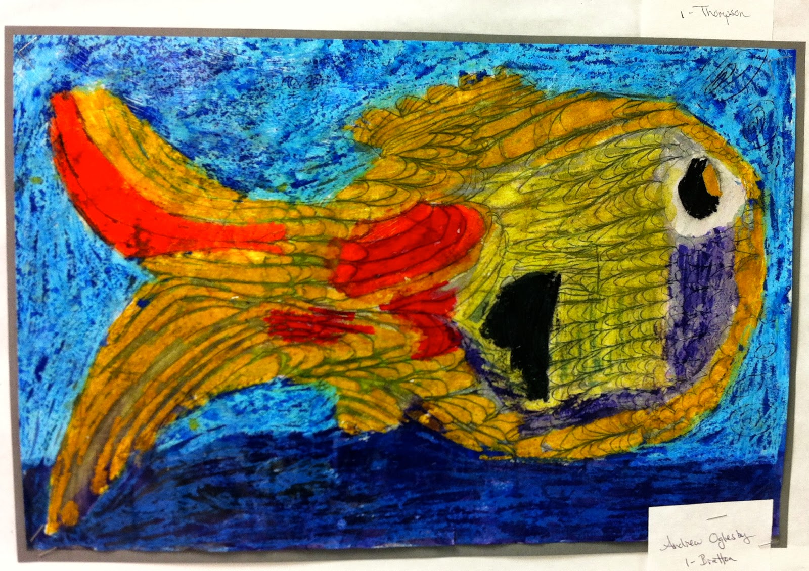 (the way cool) Donald Art Room: What lives in the water? First grade ...