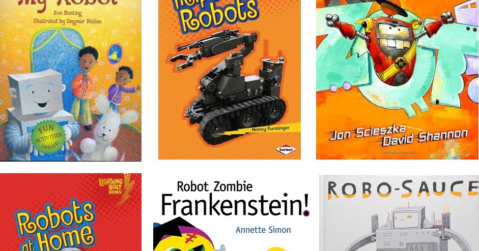Robot Books for Kids | Sara J Creations