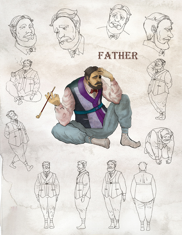 MJ.Hur's Blog: Character Designs