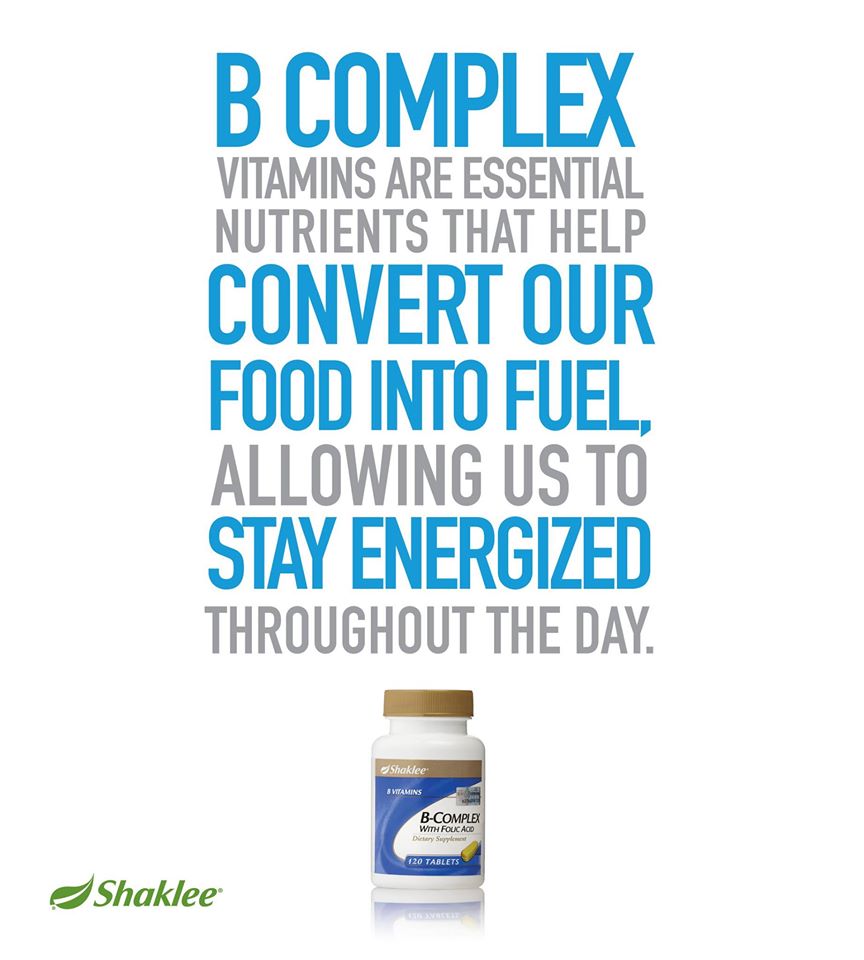 Produk Shaklee: Khasiat B-Complex untuk Semua - Amizah Azid