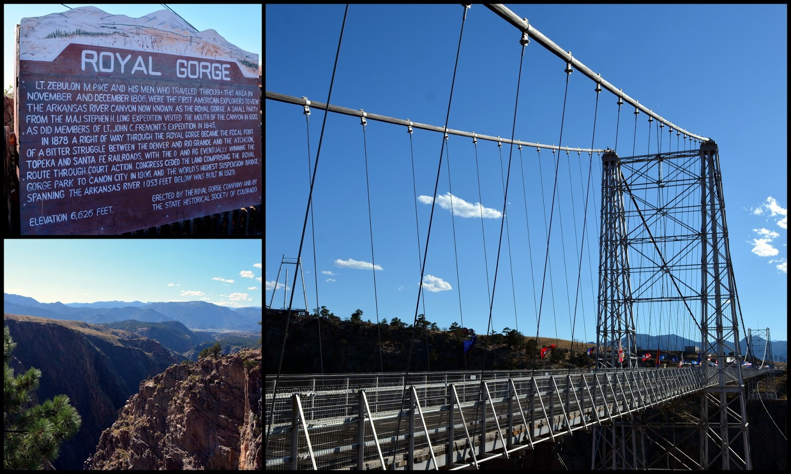 Mille Fiori Favoriti: The Royal Gorge Bridge in Colorado