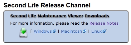 Echt Virtuell: Second Life RC-Viewer 3.6.2 (278602) ist erschienen