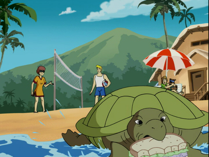 What's New Scooby-Doo: She sees a Sea Monster by the Sea