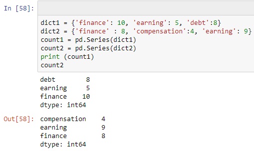 Python Advanced- Series