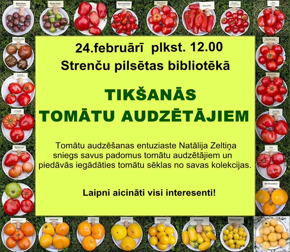 Tomātu varavīksne : Semināri/lekcijas