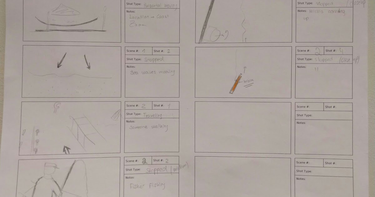 Storyboard: FISH and KIDS