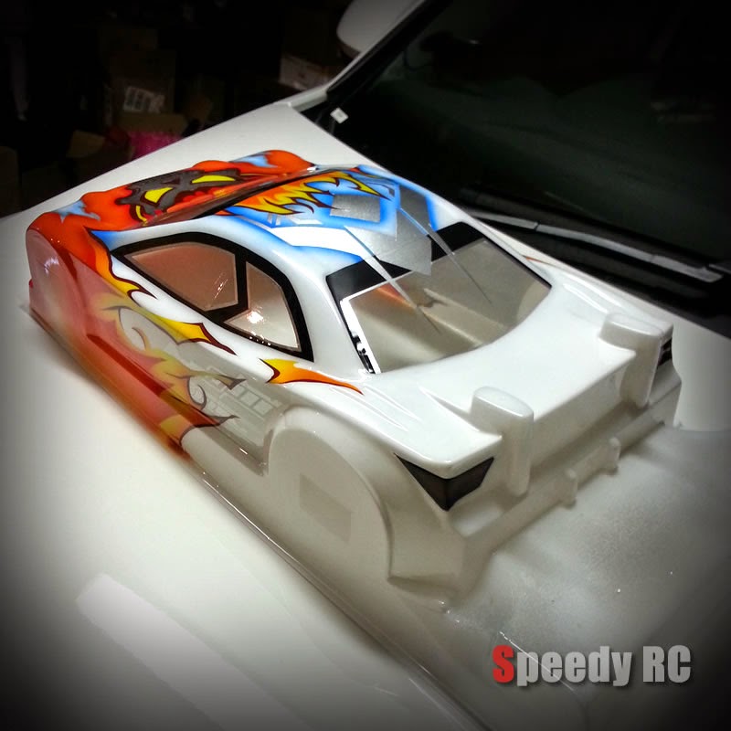Speedy RC Racing Blog: New Airbrush Paint Job of August