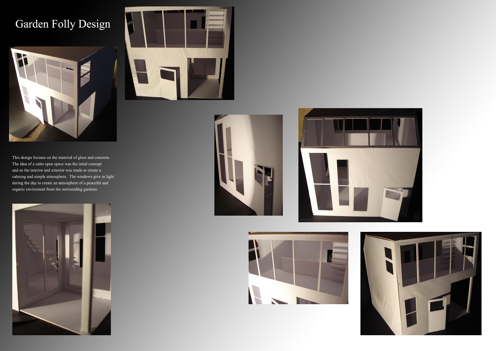 Online Portfolio: Garden Folly Design