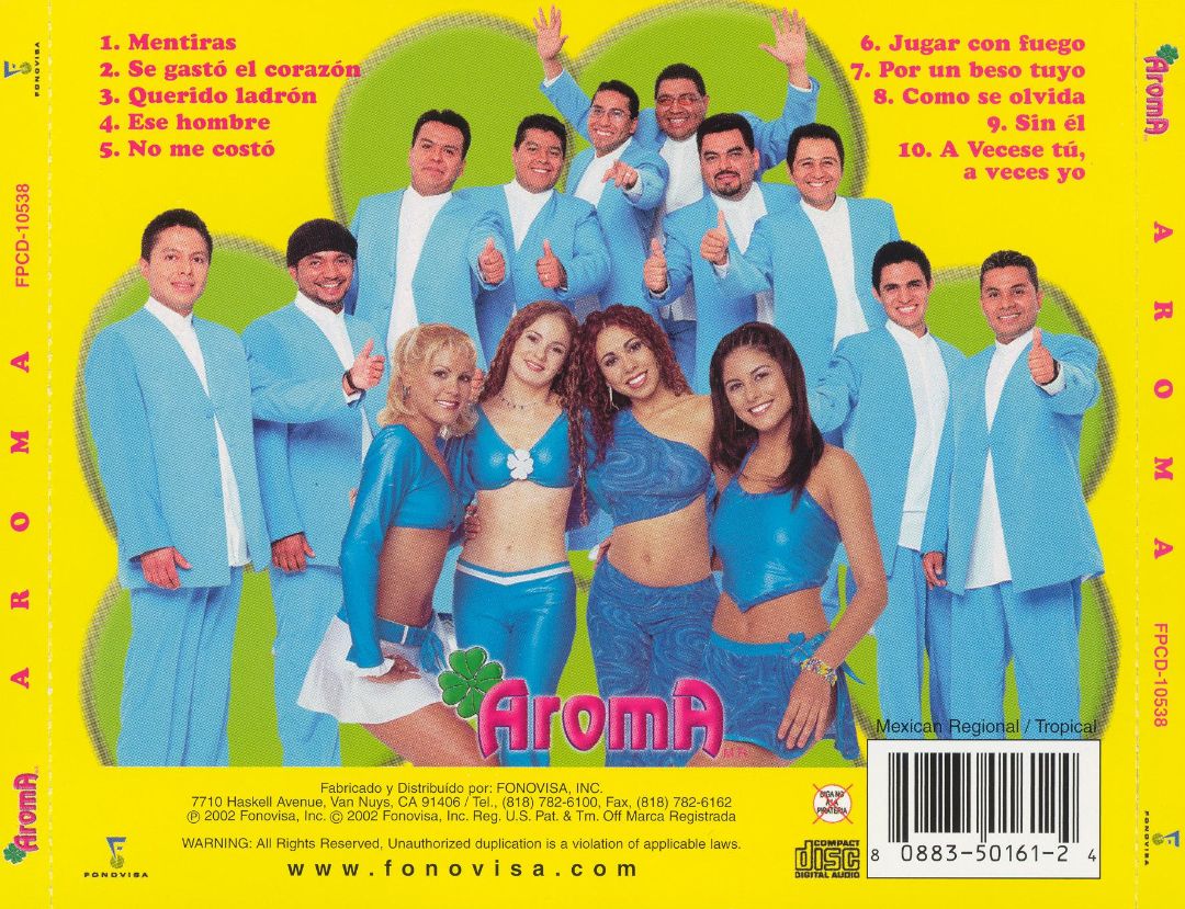 EL RECUERDO DE LA MUSICA GRUPERA: AROMA - AROMA