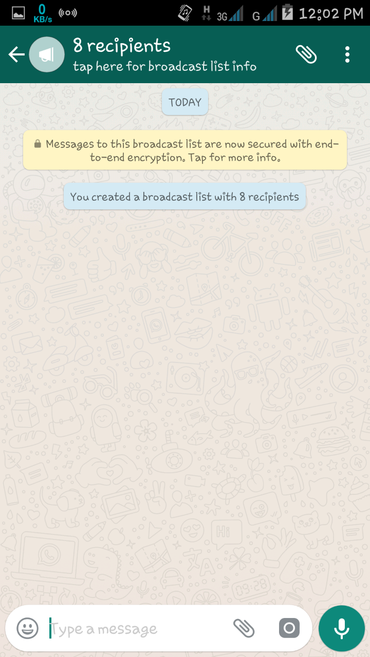 How to create a broadcast list on WhatsApp