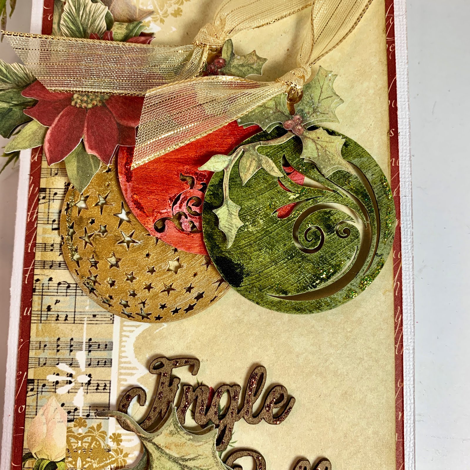 Soft Side of Sandi: More Christmas Cards with Creative Embellishments