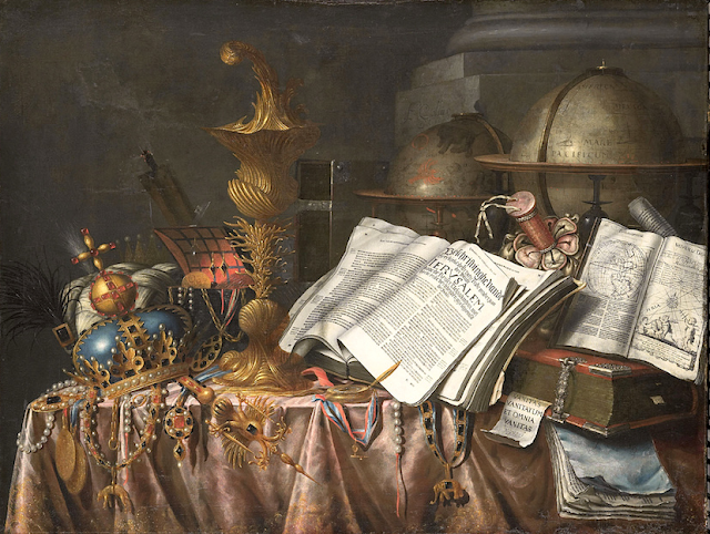 A Still Life Collection: Evert Collier (1640-1708) - Vanitas Still Life