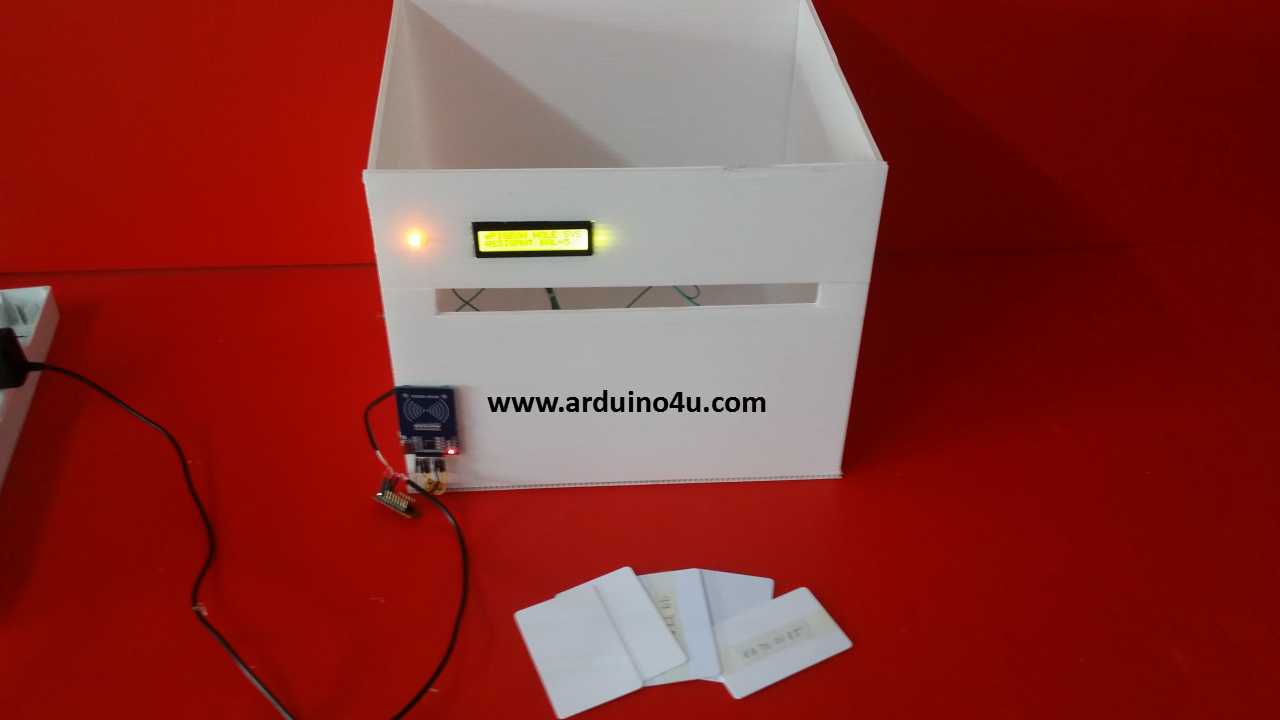 Projek Elektronik Arduino4u.com: 112-Pigeon Hole RFID