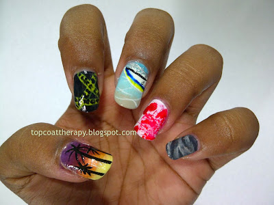 Topcoat Therapy: Dexter Nail Art