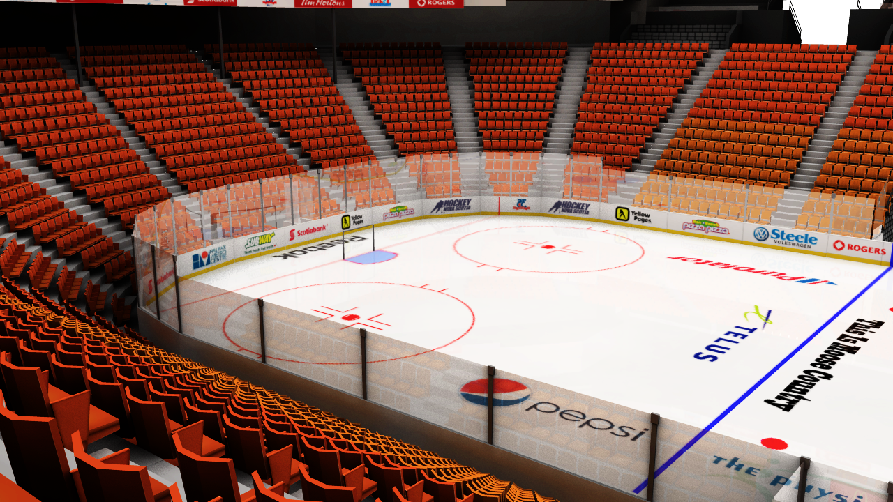 Evan Hiltz - 3D Generalist: Halifax Metro Centre Interior [Rink]