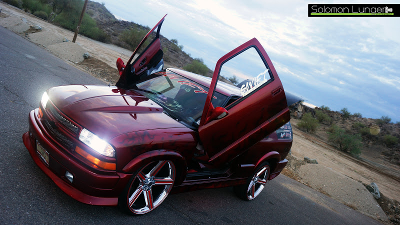 Solomon Lunger Photography: Bagged Blazer on 24" Irocs Lambos and crazy ...