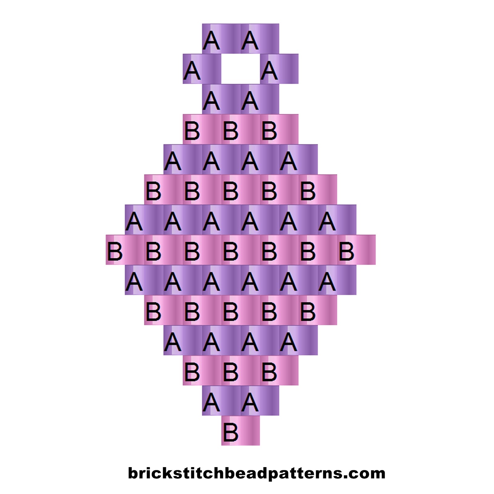 Brick Stitch Bead Patterns Journal: Quick & Easy Diamond Beaded Earring ...